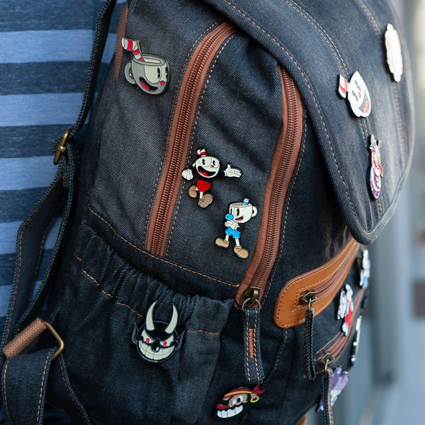 Cuphead & Mugman Pin Set | Official Cuphead Collectible Enamel Pins | - ToynkDownUnder