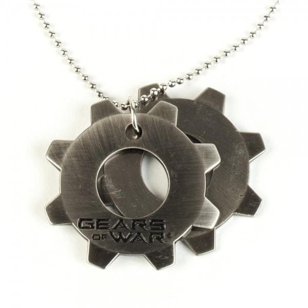 Gears Of War Metal Dog Tag Necklace - ToynkDownUnder